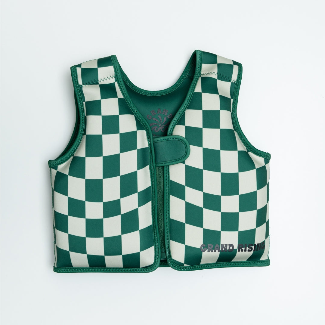 Checkers Swim Vest | Grand Rising